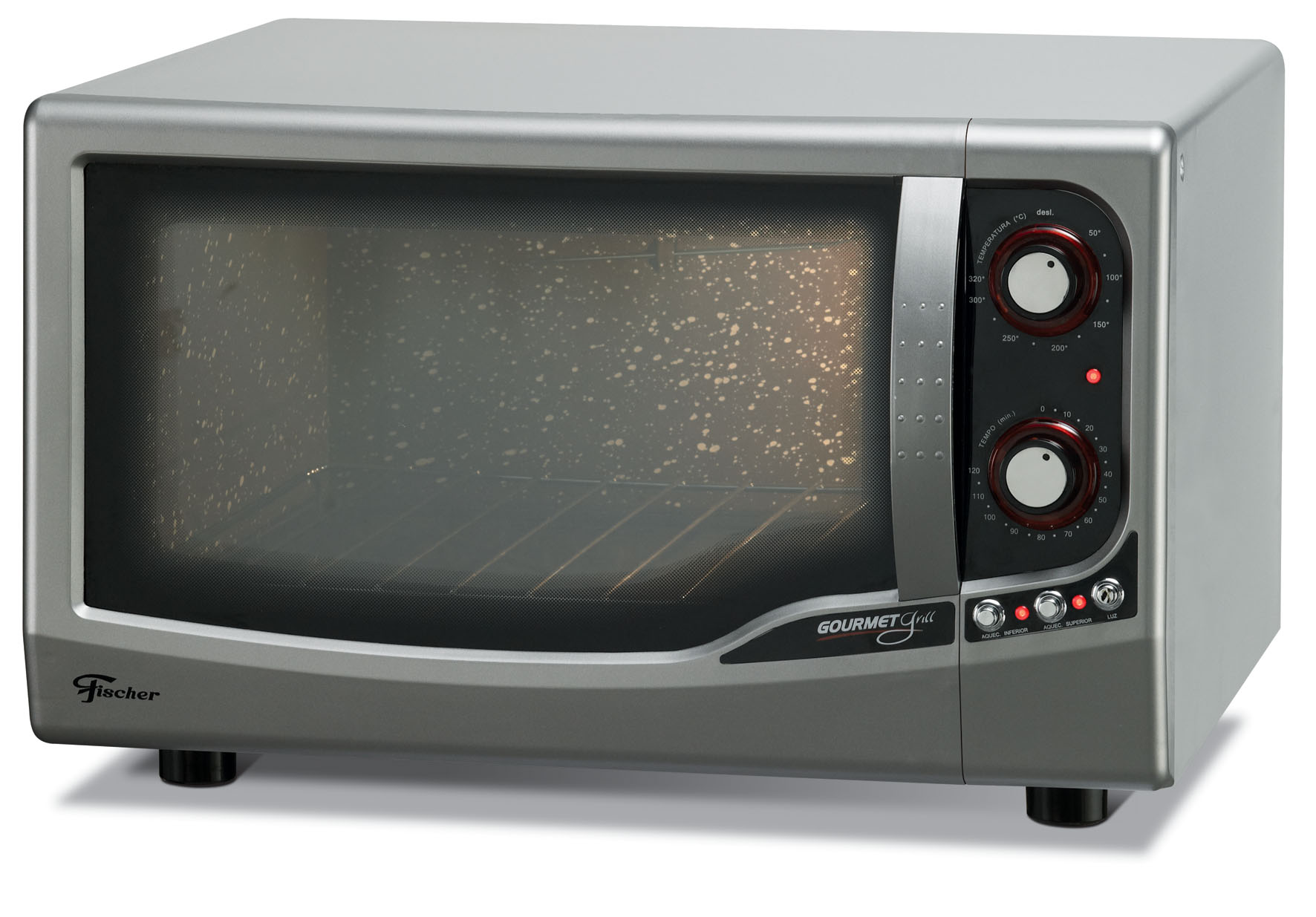 Forno Elétrico de Bancada Fischer Gourmet Grill 44L Inox 9741